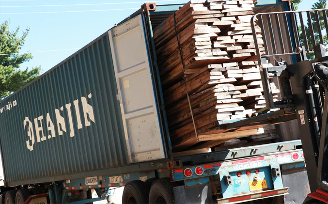 Lumber Export | Wieland & Sons Lumber Co. - Hardwood Lumber Manufacturer